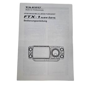 FTX-1 Bedienungsanleitung Deutsch | Deutsch | SW12788.G