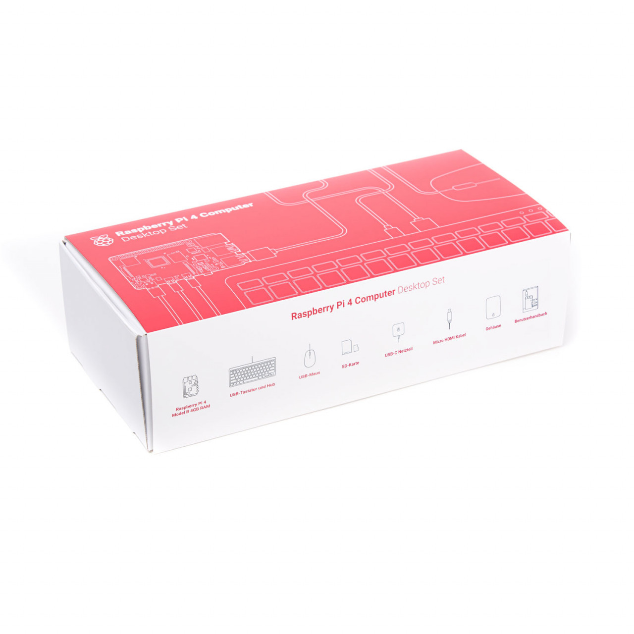 offizielles Raspberry Pi 4 Desktop Kit 8GB